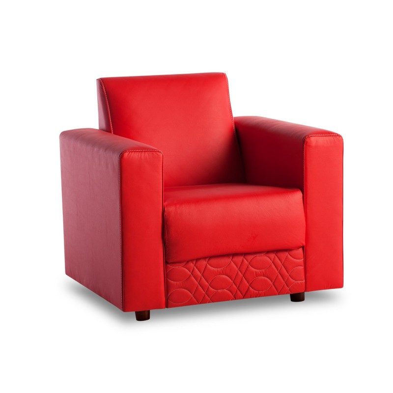 SILLÓN CHERA BASIC ROJO 1 CUERPO